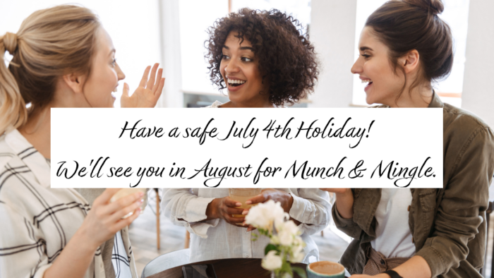 Events from July 11 – July 11 › Munch and Mingle › – ConnectW